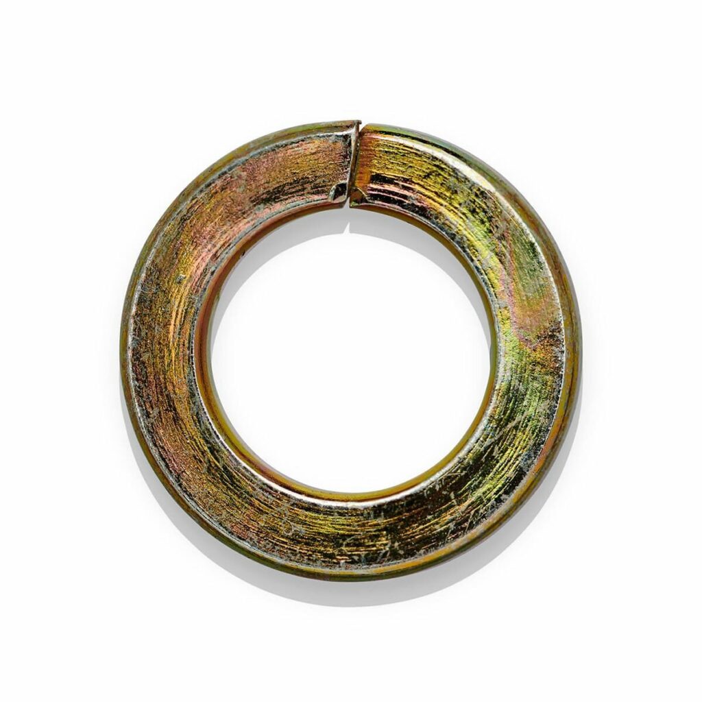 Metric Spring Washer Flat Section AS1968:1976 - Zinc Yellow | Buy ...